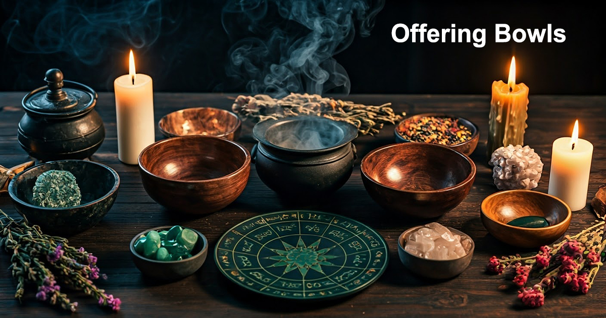 Offering Bowl - Ritual Bowls & Plates
