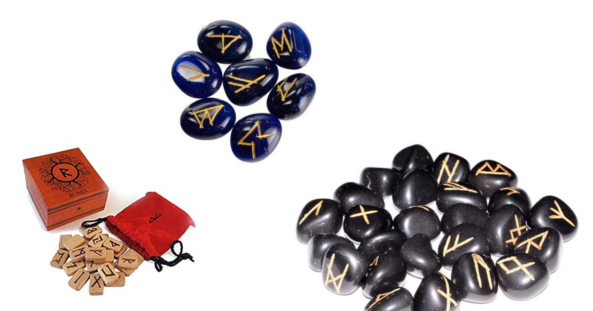 Rune Divination - Crystal Runes & Books