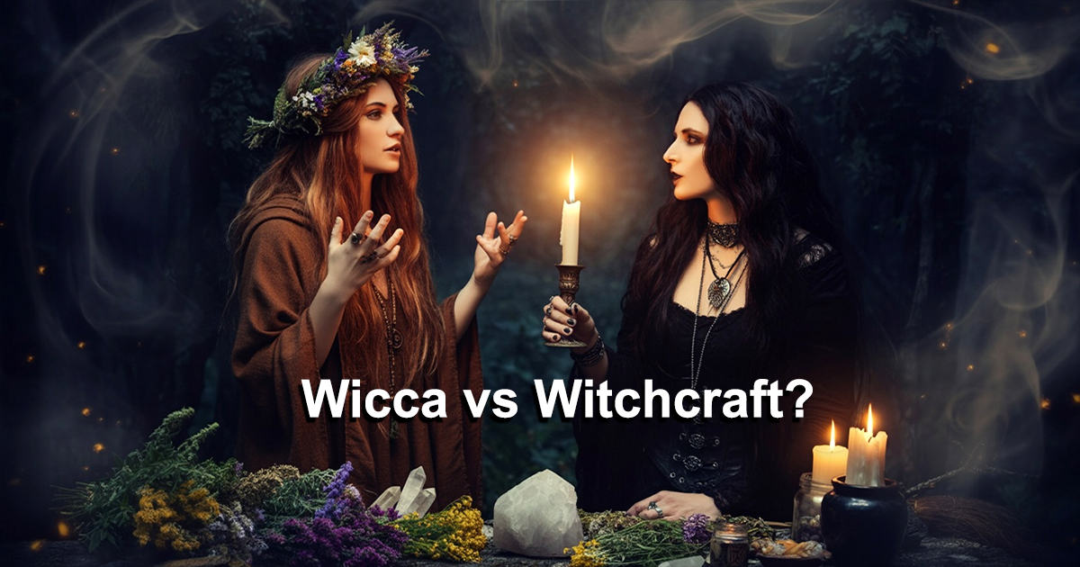 Wicca vs Witchcraft