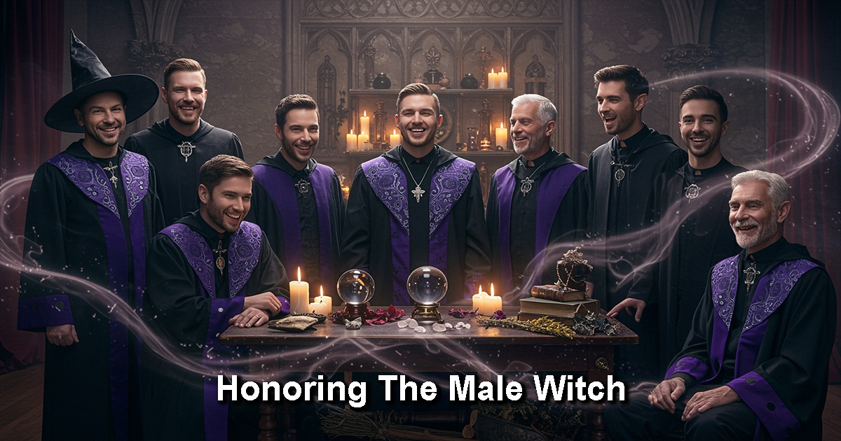 Male Witch - The Narrative is Changing.