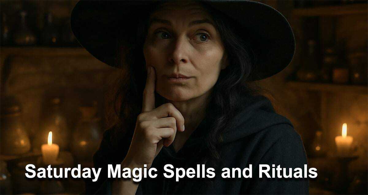 Saturday Magic Spells & Rituals