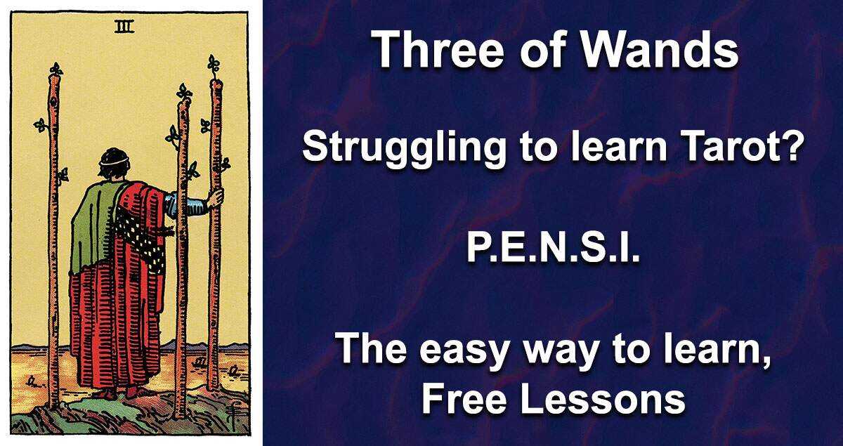 Three of Wands - Meaning